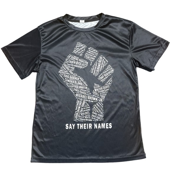 NOTSURE | Shirts & Tops | Black Lives Matter Boys Say Their Names Youth ...